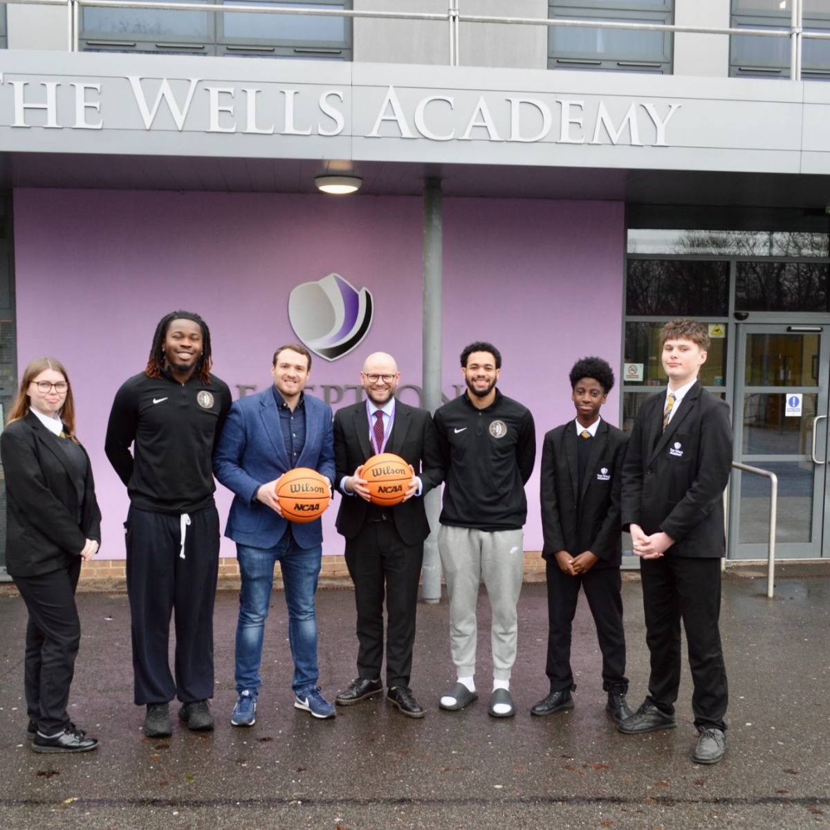 Greenwood Academies Trust - The Wells Academy and Nottingham Hoods Basketball Club launch ...